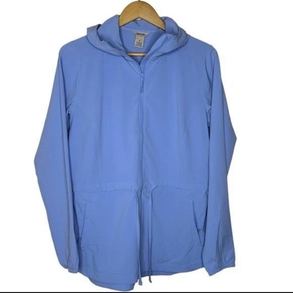 Duluth Trading Co | Jackets & Coats | Duluth Trading Light Blue Hooded ...